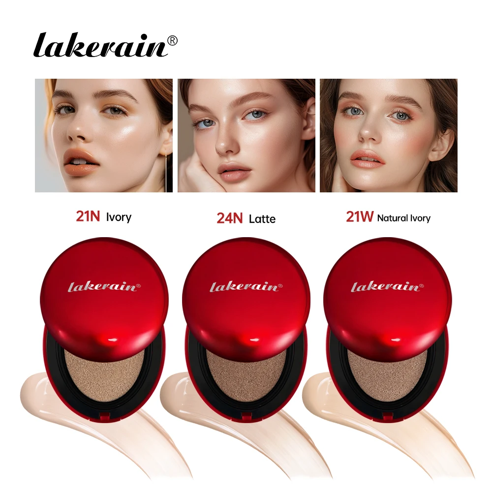 Lakerain-Sunscreen-Cushion-Foundation-Waterproof-Long-lasting-Brighten-Foundation-Cream-Women ...