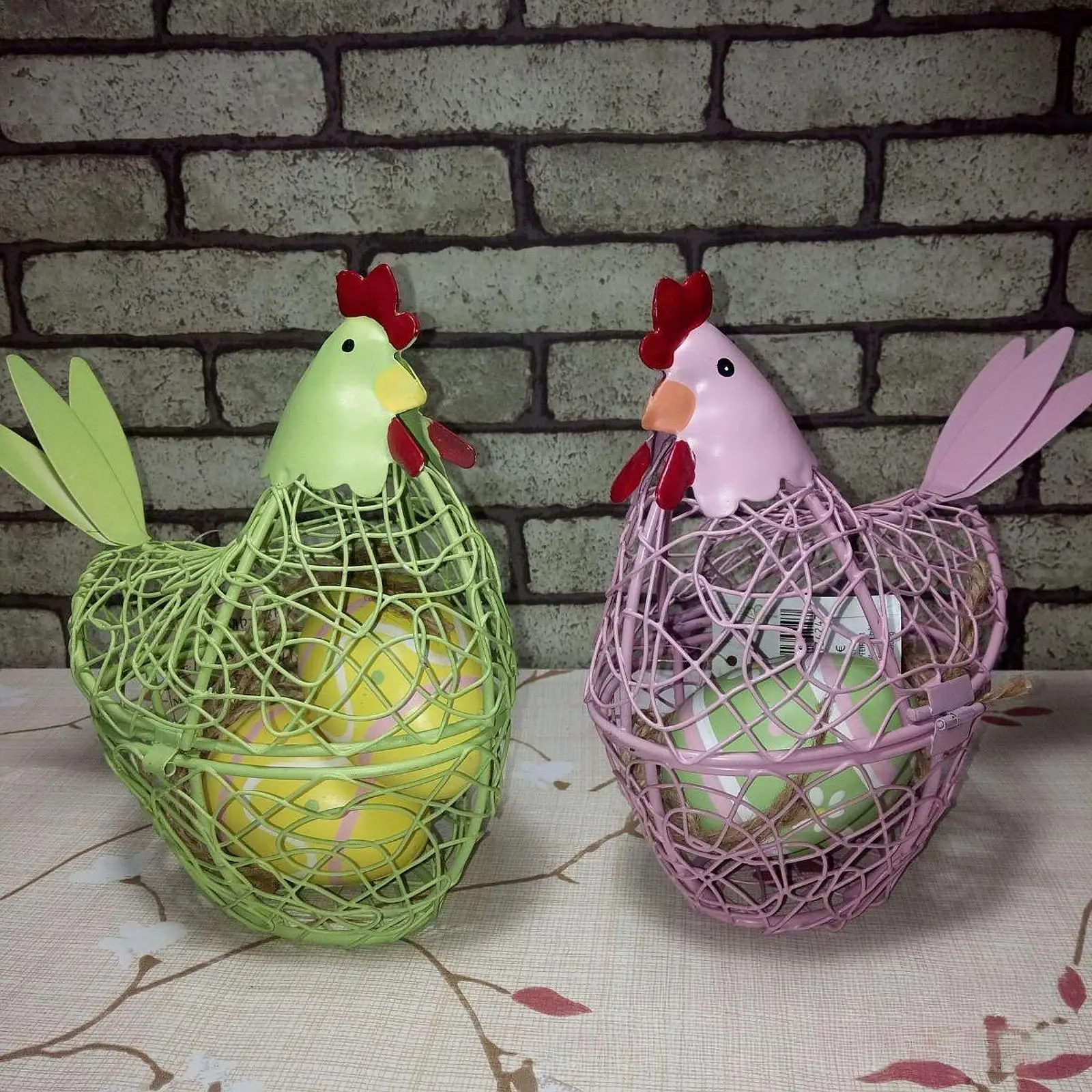 Wire Hen Egg Basket: The Perfect Blend of Function and Farmhouse Charm ...