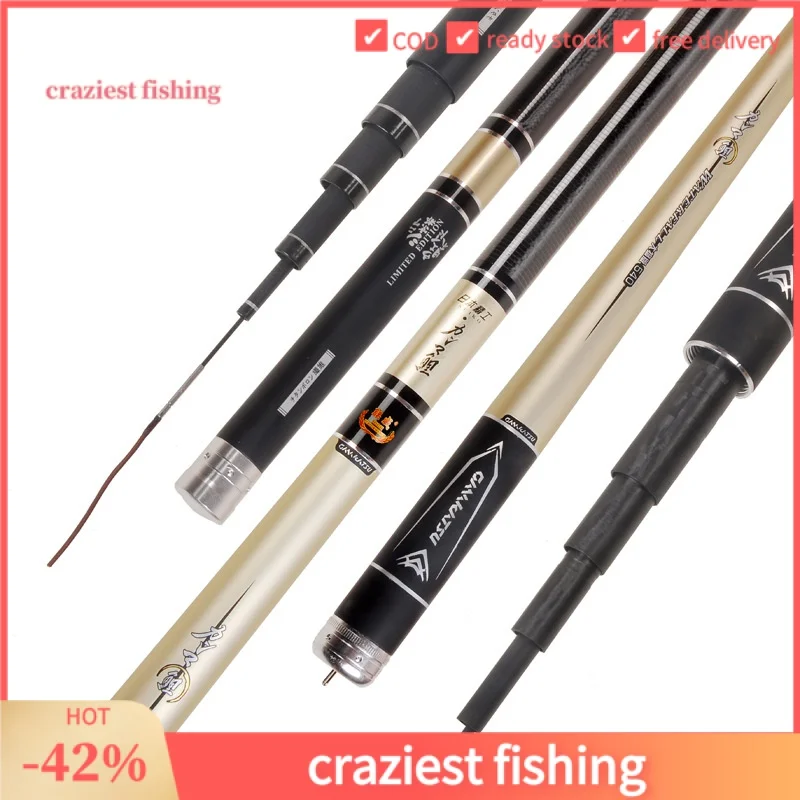 Fishing-Kits-Japan-Fly-Fishing-Rod-Stream-Telescopic-Carbon-Fiber-Rod ...