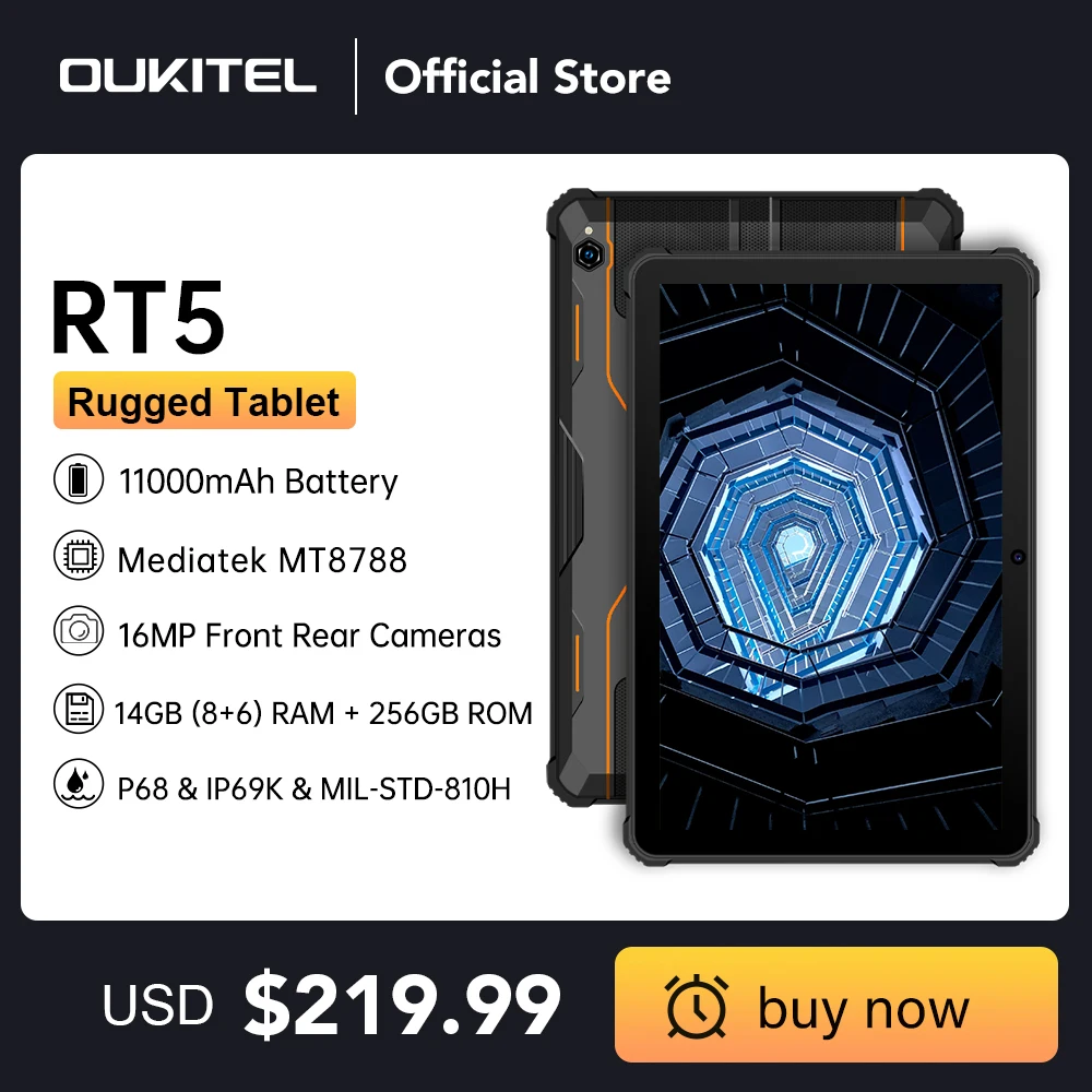 Oukitel-RT5-Rugged-Tablets-11000mAh-10-1-FHD-8GB-256GB-Android-13 ...
