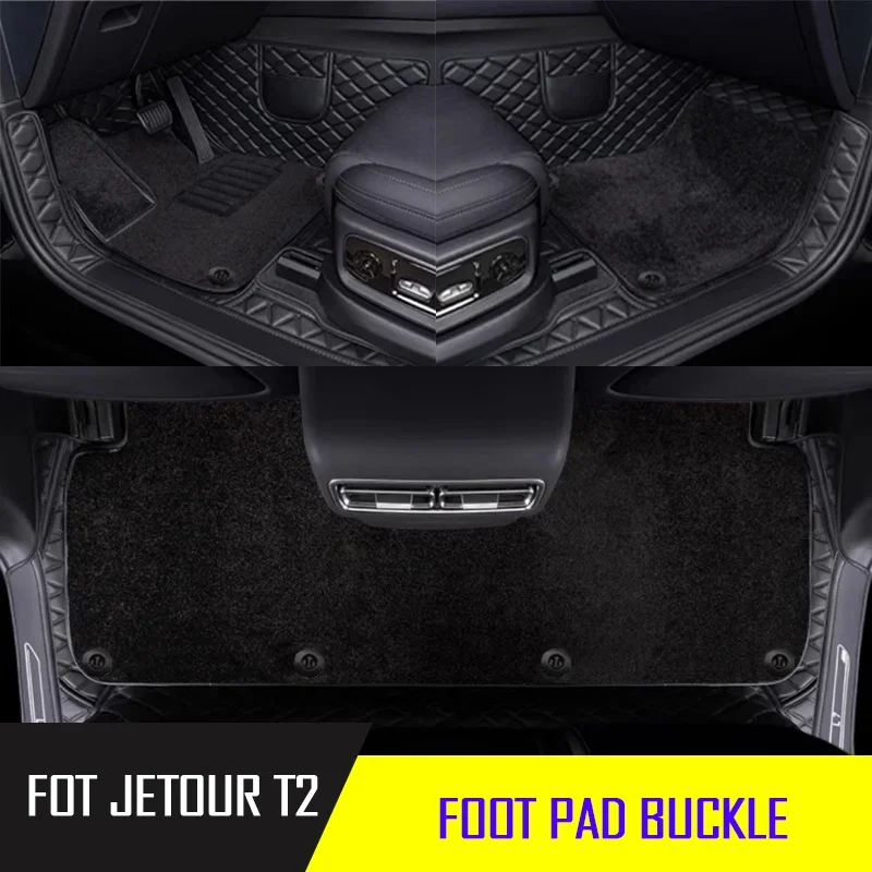 Car-Fastening-Foot-Pad-Wire-Loop-Buckle-Plastic-Parts-Foot-Pad-Buckle ...