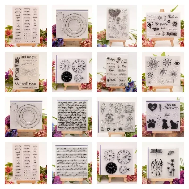 Clear-Stamps-Silicone-Transparent-Rubber-Stamps-for-DIY-Scrapbook ...