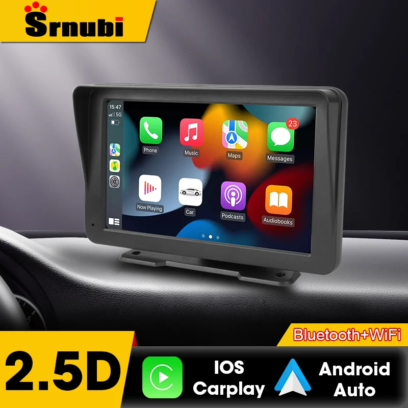 7-Apple-Caplay-Android-Auto-Smart-Car-Systems-With-Rear-Camera-Ahd ...