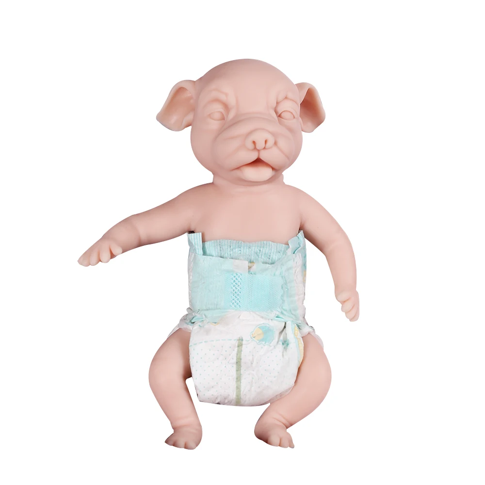 Adorable and Soft Reborn Pet Dog Toy Unpainted and Perfect for Play ...