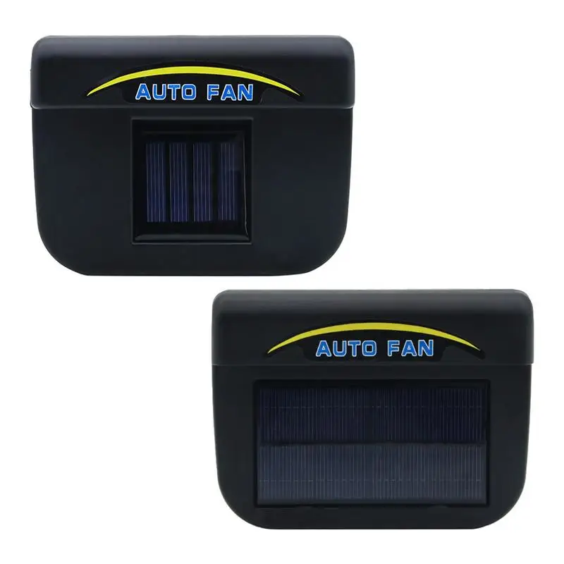 Car Solar Powered Cooling Fan Auto Exhaust Fan Car Cooling Fans Auto ...