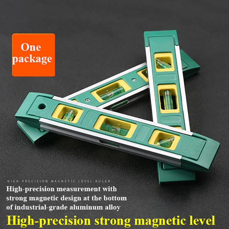 High Precision Spirit Level Vertical Horizontal Bubble Level Mini ...