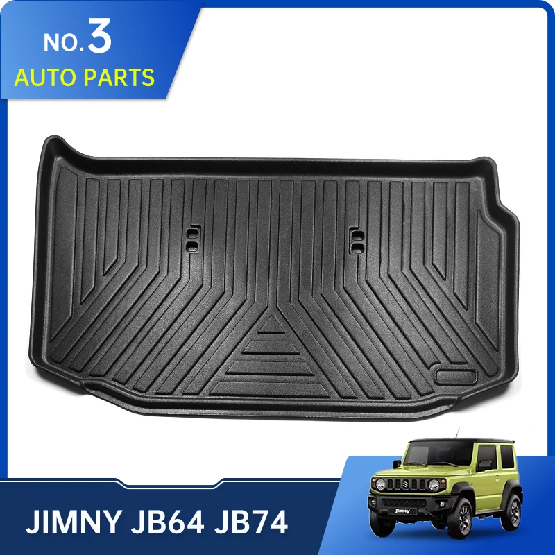 Car Rear Trunk Storage TPE Mat For Suzuki Jimny JB64 JB74 2019 2022 Front Floor Waterproof ...