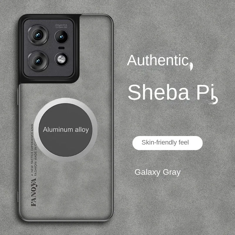 For-Motorola-Moto-Edge-50-Pro-Case-Soft-PU-Skin-With-Magnetic ...