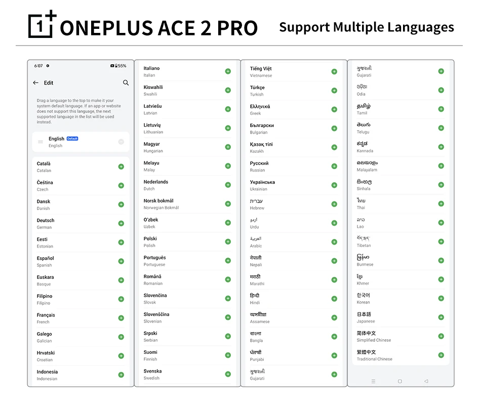 OnePlus ACE 2 Pro 5G Smartphone Snapdragon 8 Gen 2 6.74'' 120Hz AMOLED ...