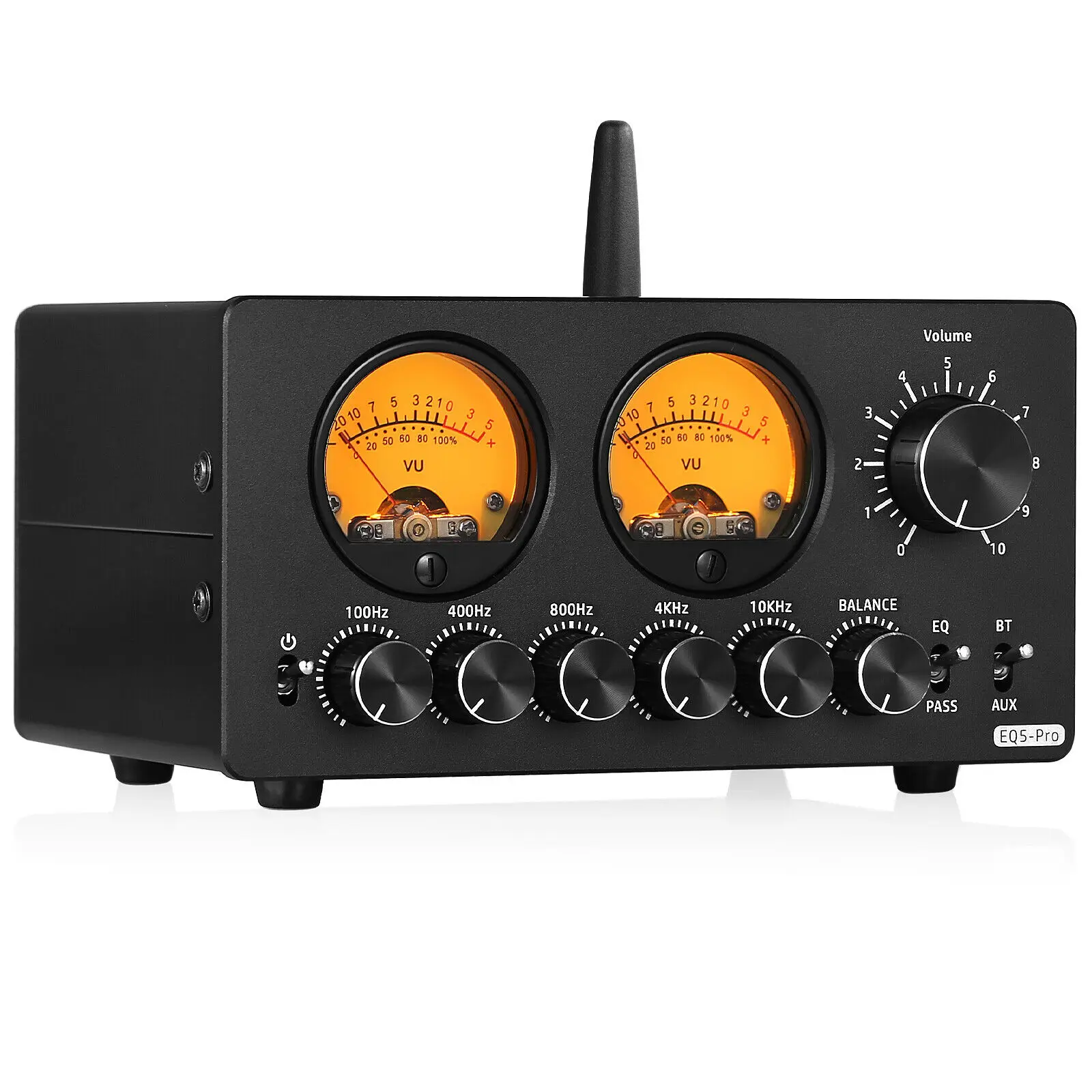 ONE-Little-Bear-EQ5-VU-Bluetooth-5-Band-Preamp-EQ-Equalizer-AUX-Analog ...