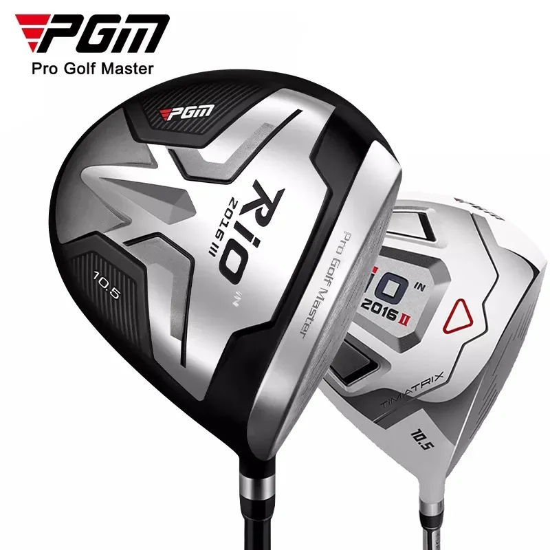 PGM RIO III Men Right Handed Golf Driver No.1 3 5 Hybrid Wood Golf Club Set with Low Center of ...