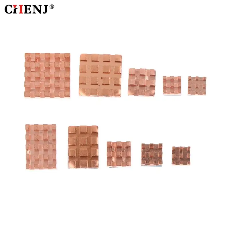 All-Pure-Copper-Pin-Fins-Heatsink-Cooler-With-Thermal-Tape-For-Laptop ...