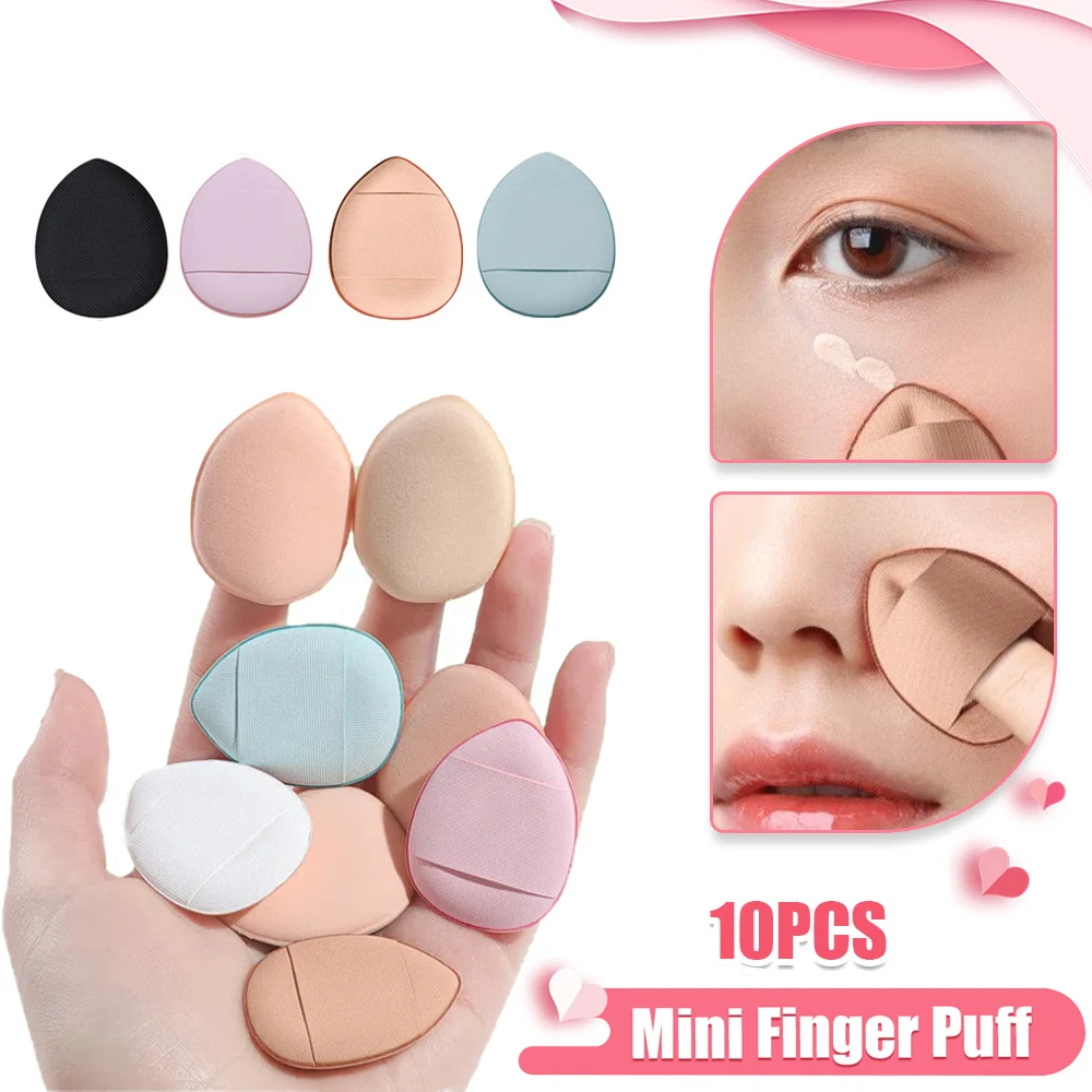 Mini-Size-Finger-Puff-Set-Makeup-Sponge-Face-Concealer-Foundation ...