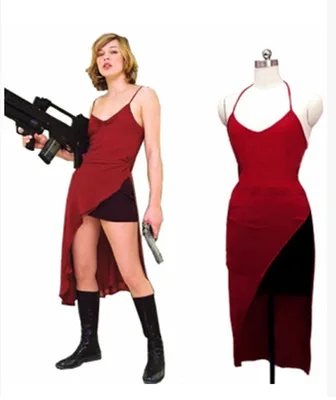 Disfraz-de-Cosplay-Resident-Dangerous-Movie-Evil-Game-Alice-Ada-vestido ...