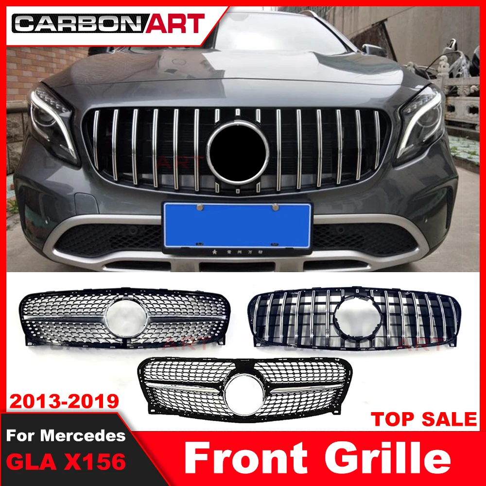 Year 2014-2019 X156 Grille For merced Gla class X156 Gt Grille For ...