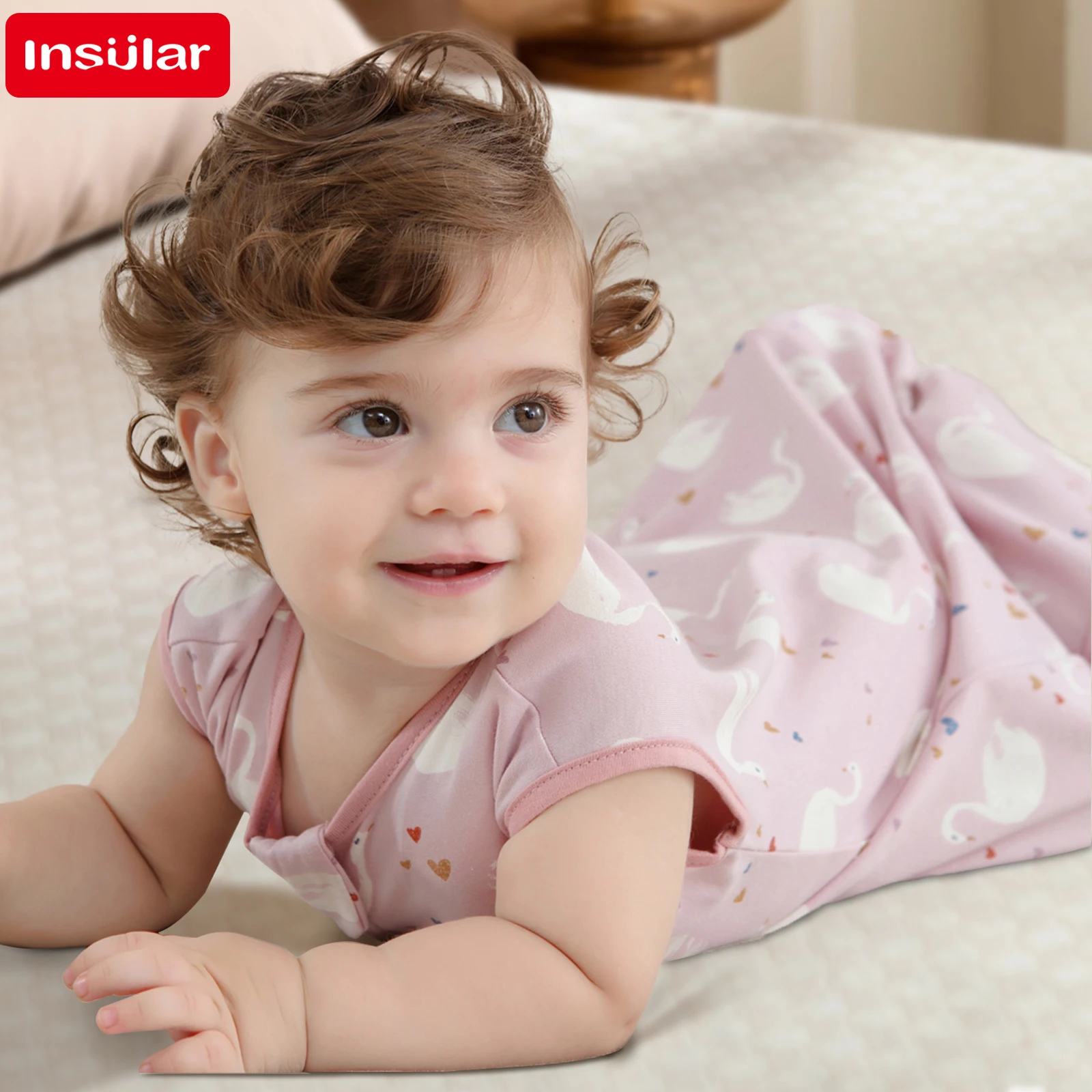Sleeveless Vest Baby Sleeping Bag Cotton Thin Breathable Pajamas Anti ...