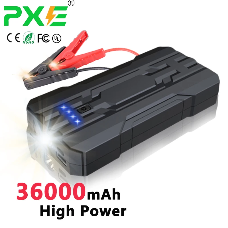 12V-36000mAh-High-Power-Jump-Starter-Battery-Booster-Power-Bank-Multi ...