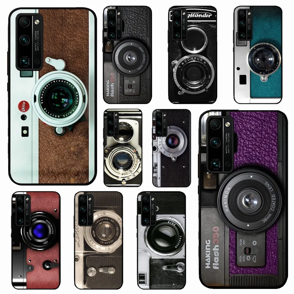 Retro-V-vintage-Camera-Phone-Case-For-Huawei-Honor-10-lite-9-20-7A-pro ...