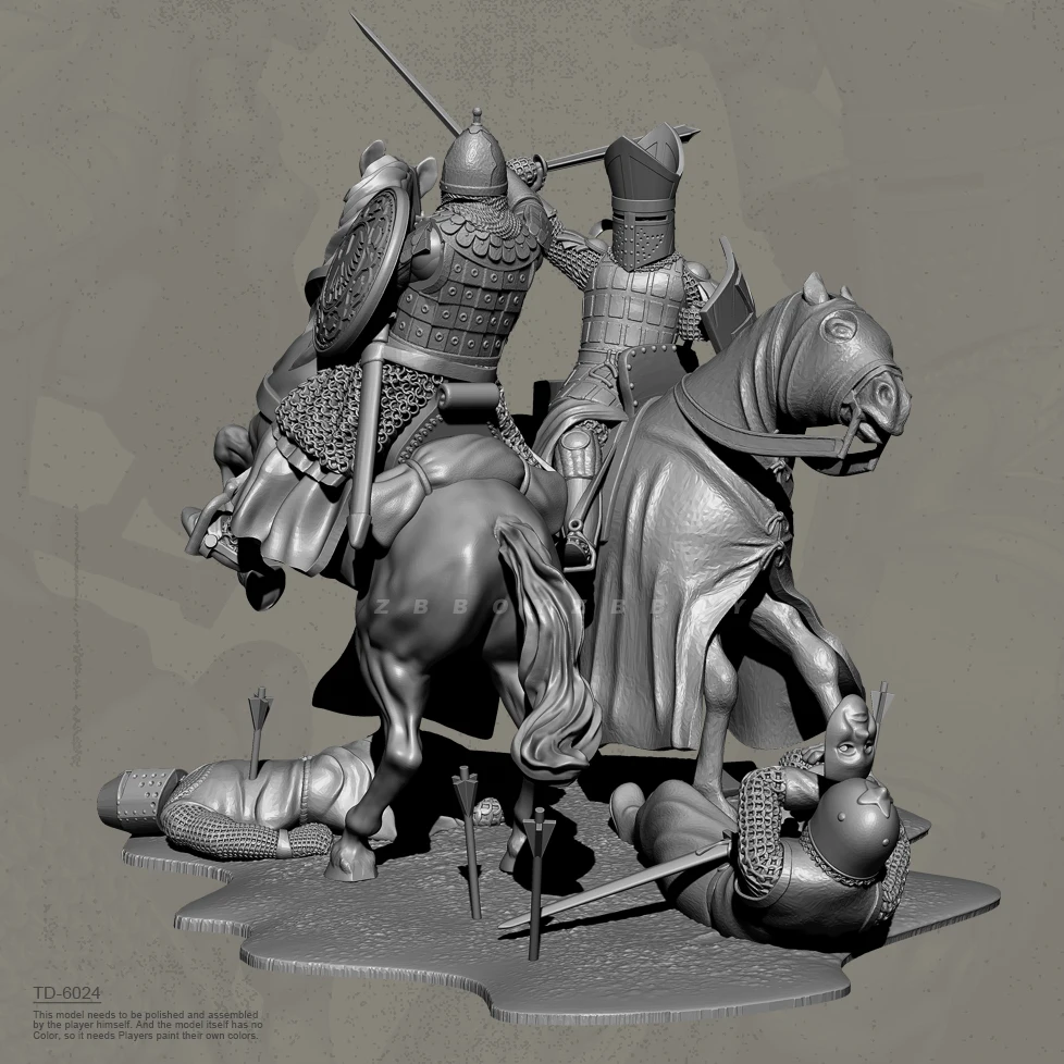 38mm-50mm-Resin-Soldier-model-kits-figure-colorless-and-self-assembled ...