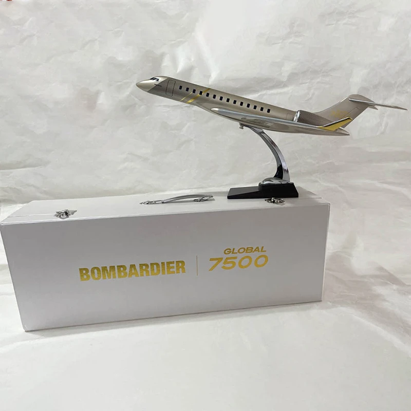 Diecast 1:72 Scale Bombardier Global 7500 Resin Simulation Model ...