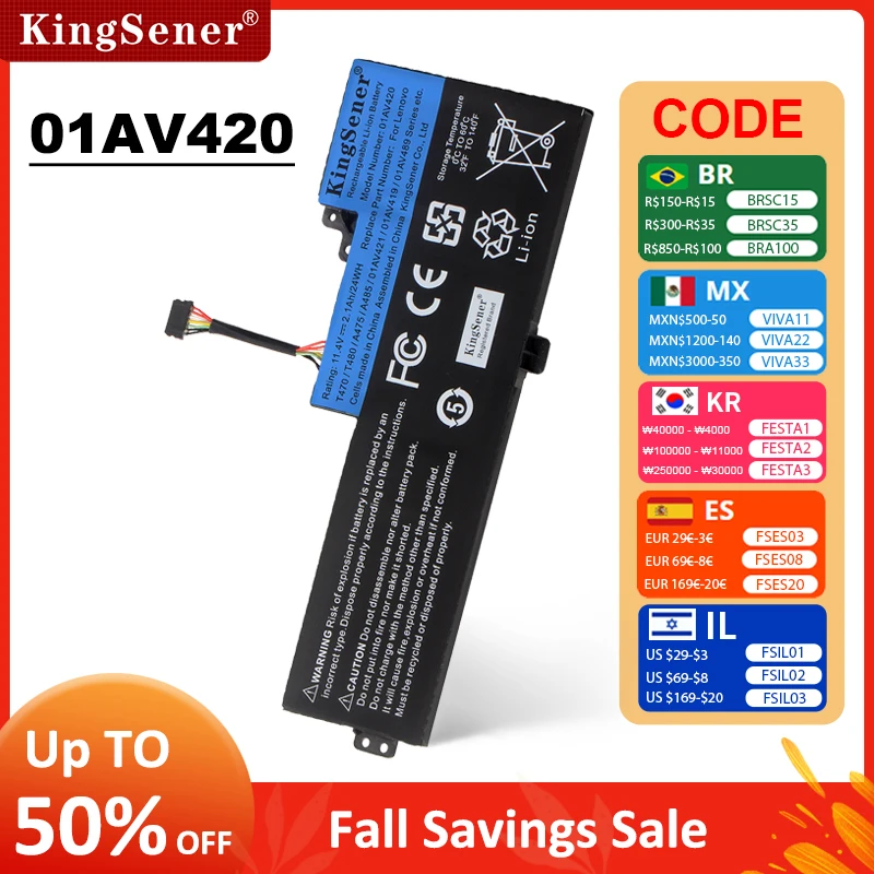 KingSener-Internal-Battery-For-Lenovo-ThinkPad-T470-T480-A475-A485-TP25 ...