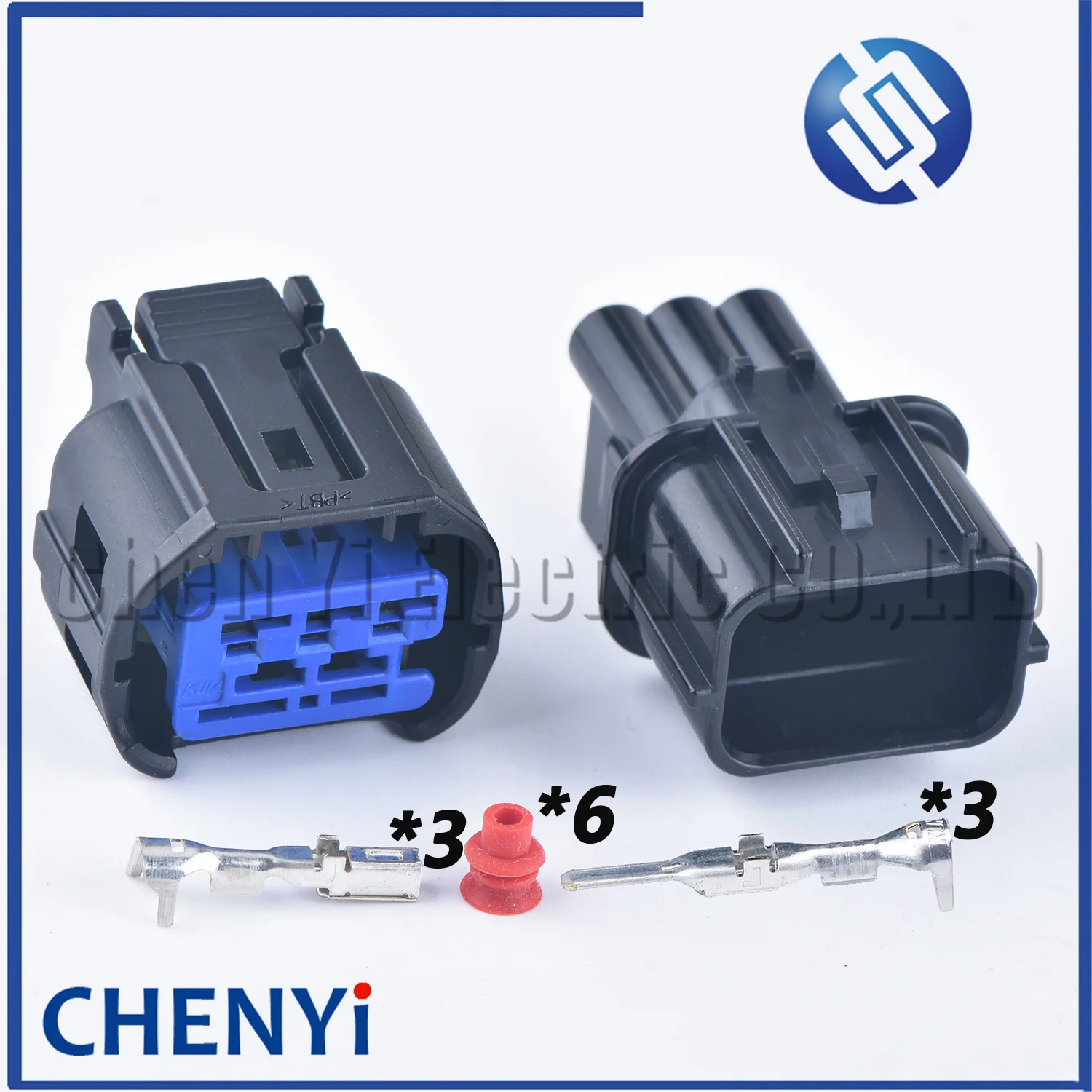 1-Set-3-Pin-Auto-Waterproof-Connector-brake-stop-light-plug-Auto-Sensor ...