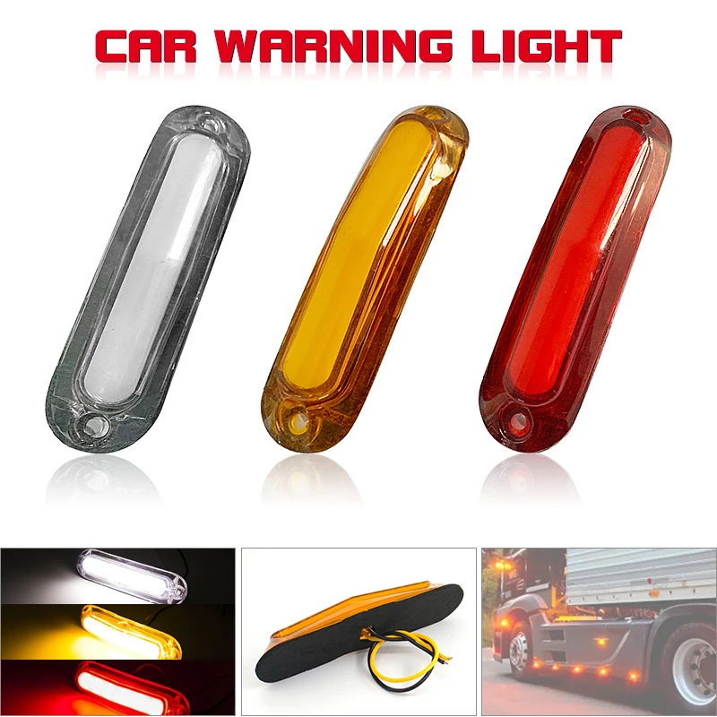 2-5-Pcs-12V-24V-LED-Car-Warning-Light-6-LED-Light-For-Trailer-Truck ...