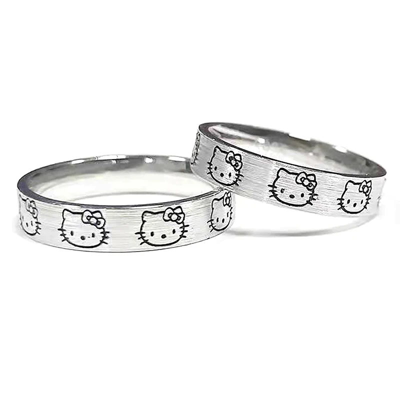 Sanrio-Hello-Kitty-Silver-Color-Rings-For-Girl-Women-Hello-Kitty ...