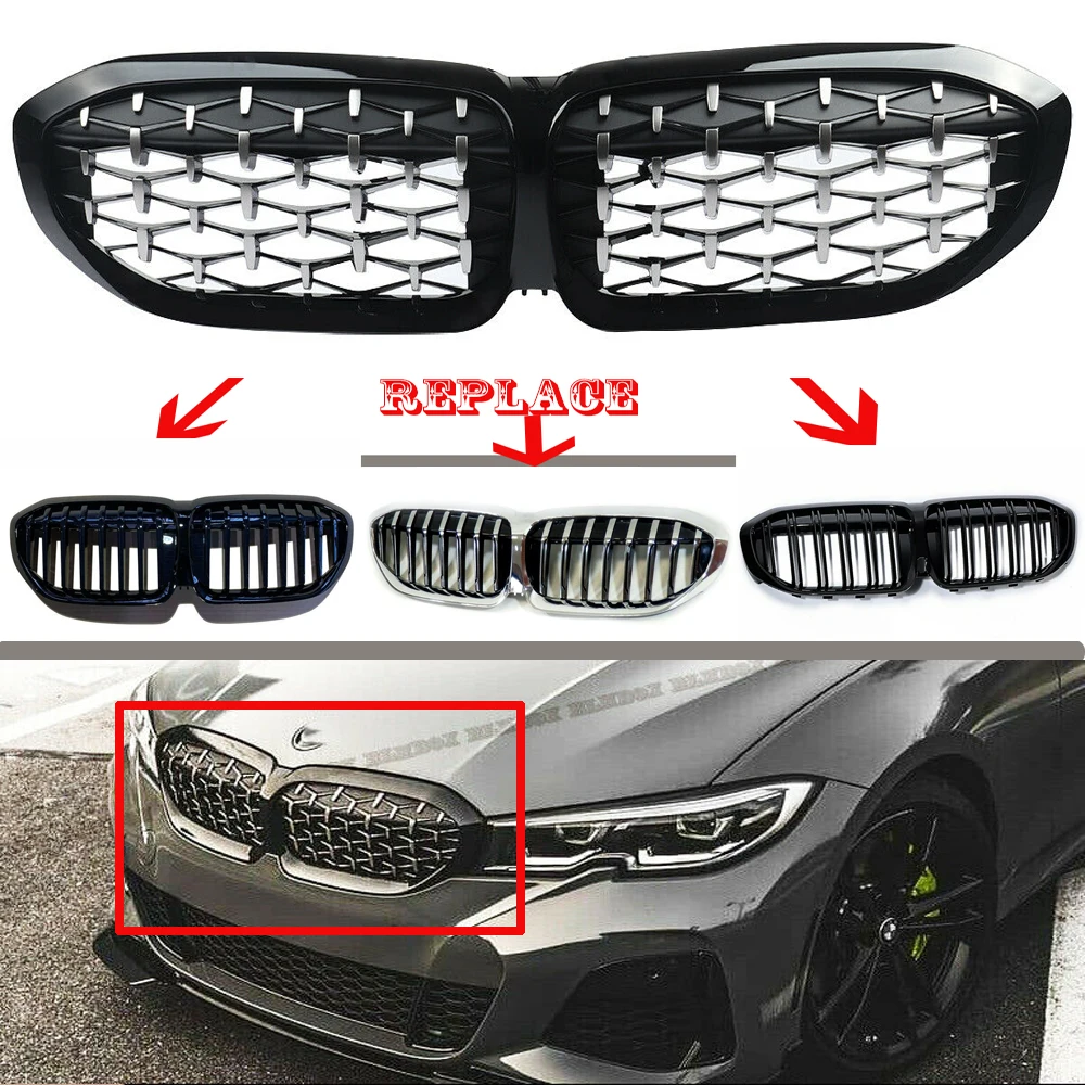 1-Pair-Fit-19-22-BMW-3-Series-G20-Base-Sedan-G21-Wagon-Modified ...