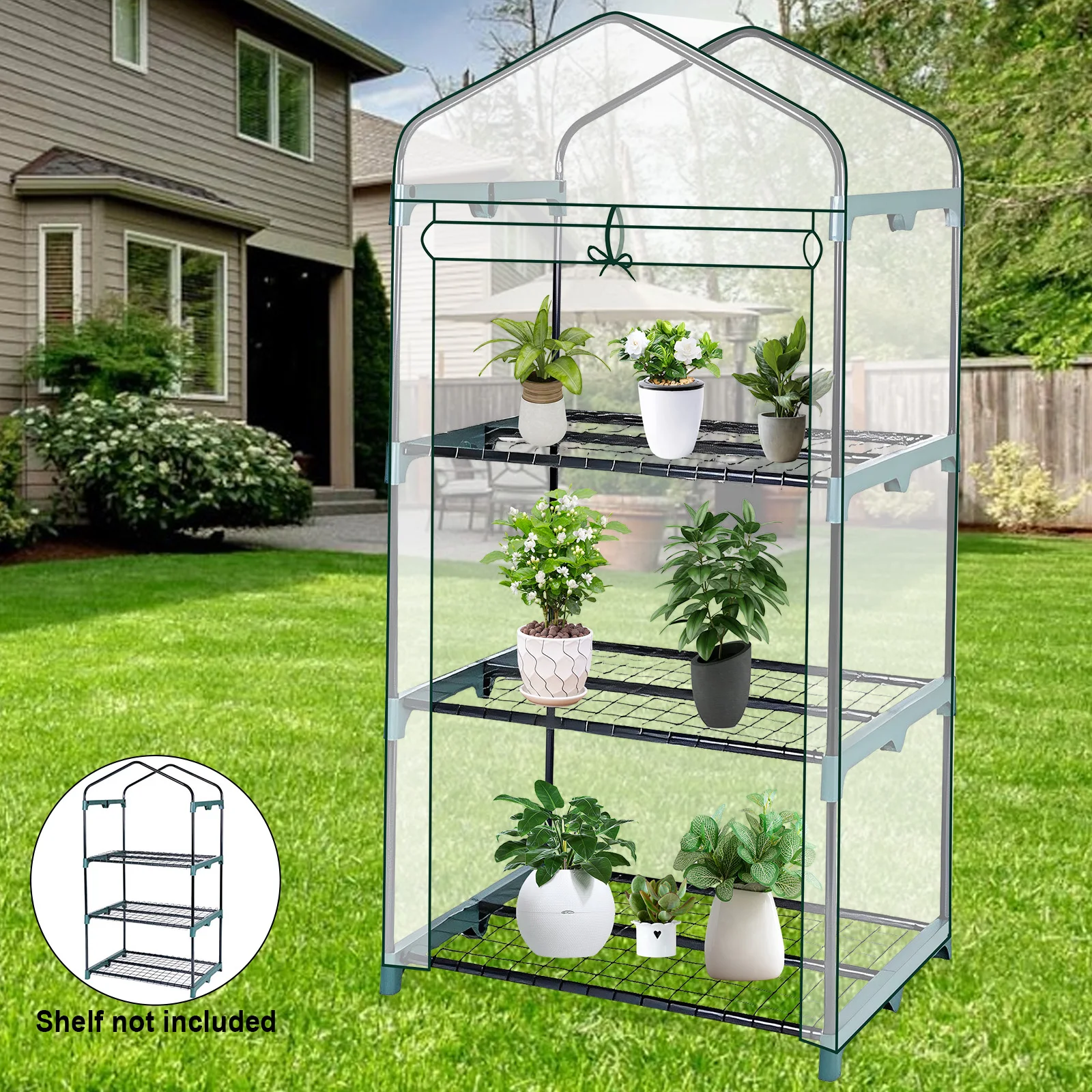 Greenhouse-Cover-Outdoor-Grow-Tent-Grow-Bag-Transparent-Weatherproof ...