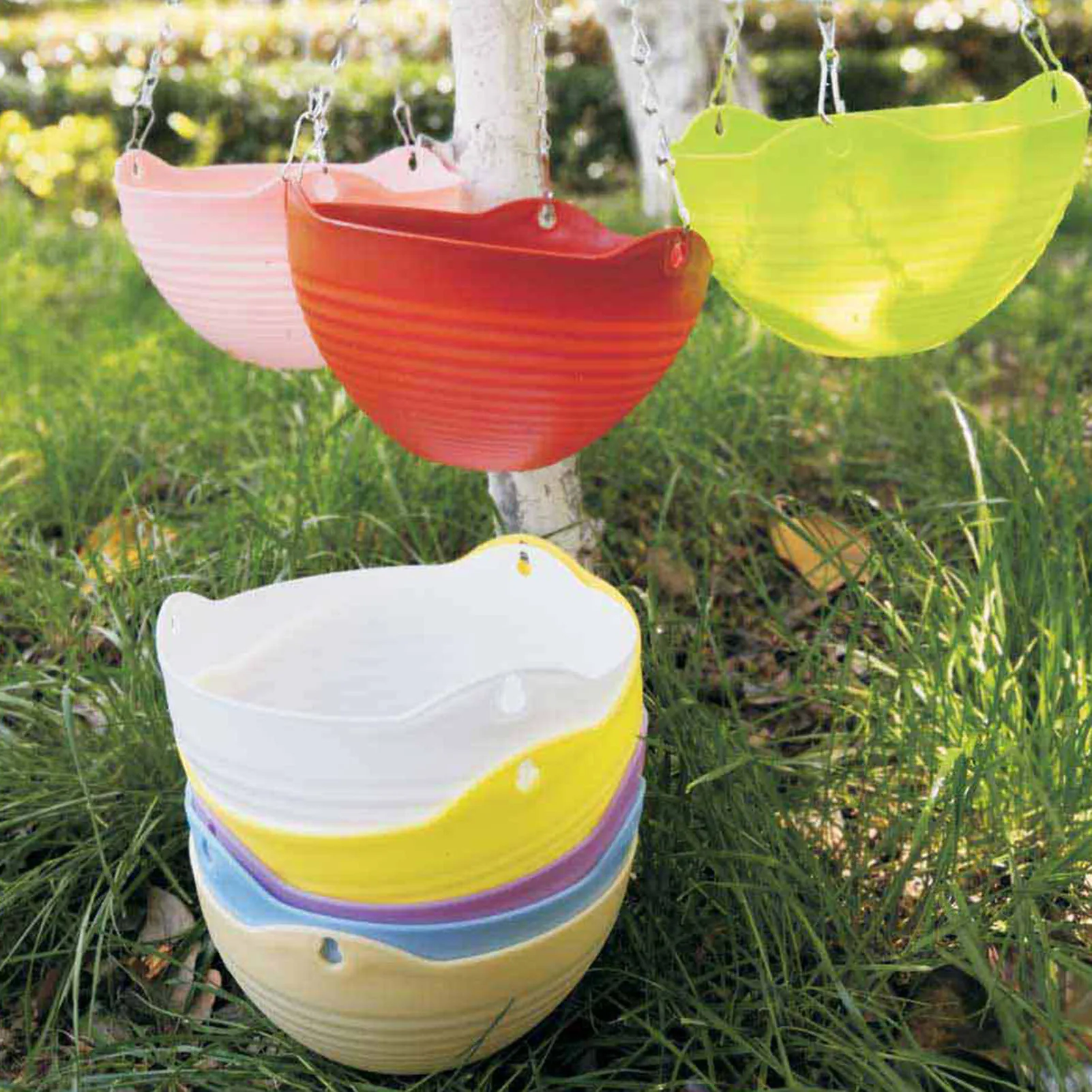 Plastic Plant Pots With Hangers