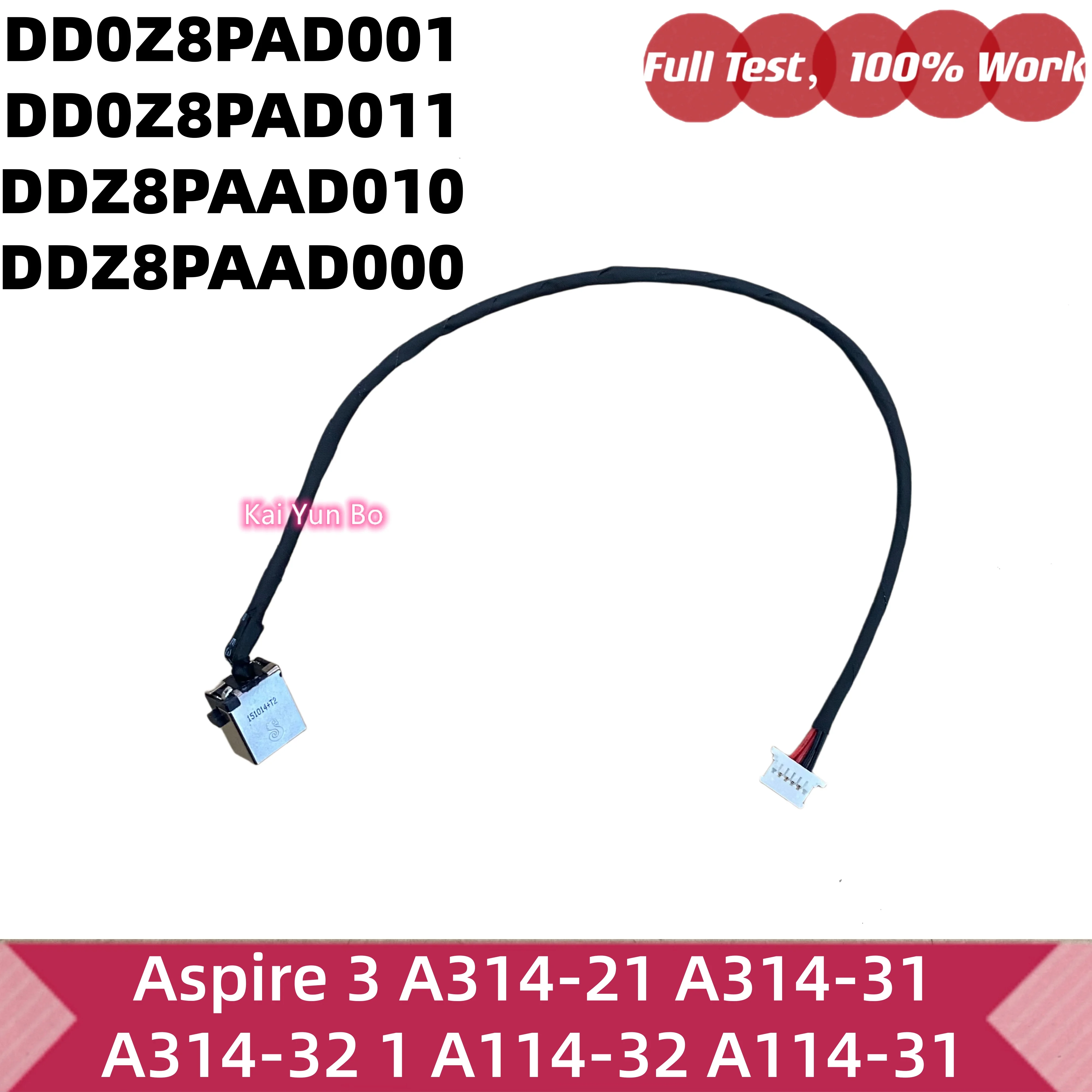 For Acer Aspire 3 A314-31 A314-32 N17Q4 1 A114-32 A114-31 DC IN Power ...