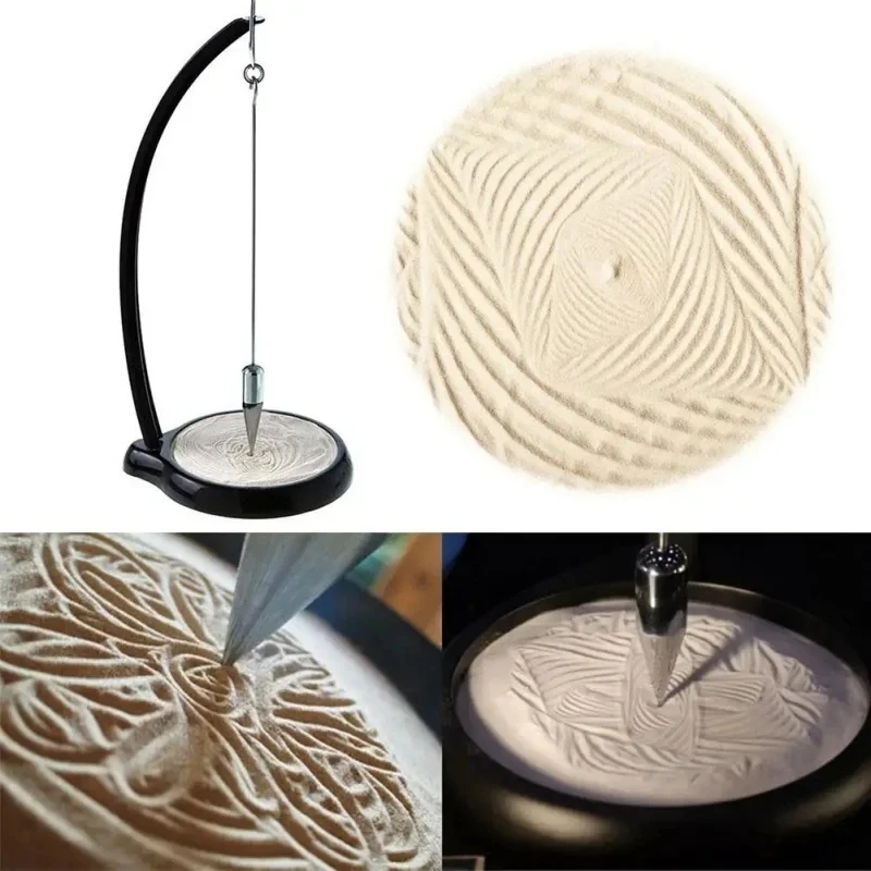 3D Creative Gravity Pendulum Sand Table Painting Desktop Science ...