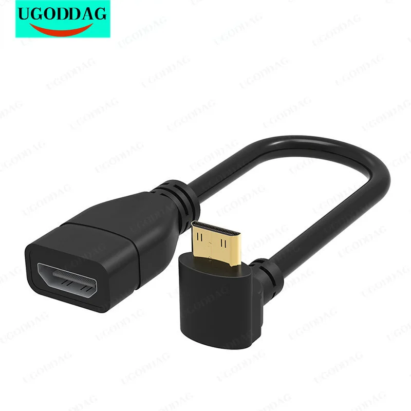 HDMI-compatible Adapter Mini HDTV Male to HDTV Female Cable Adapter ...