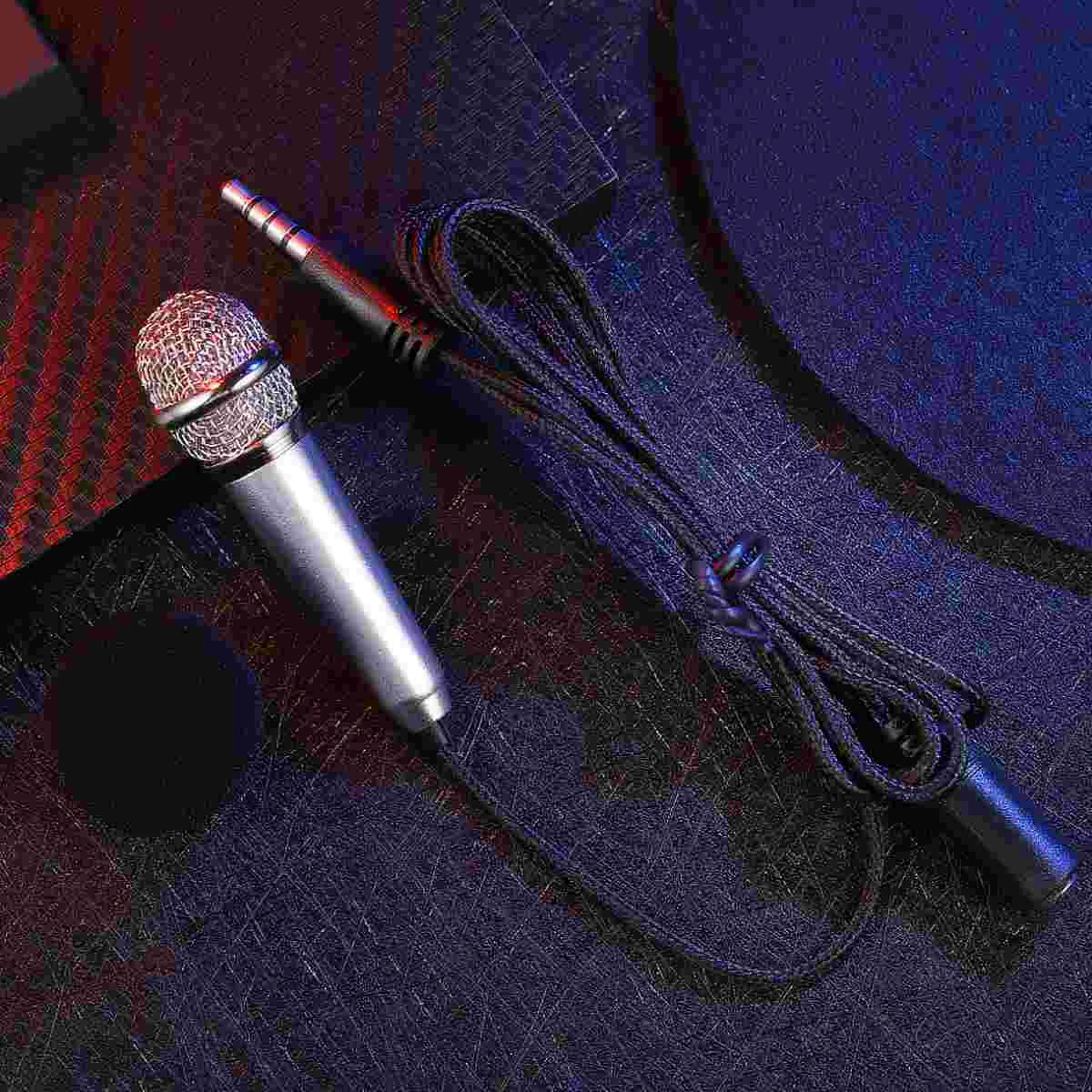 Purple Sparkly Microphone