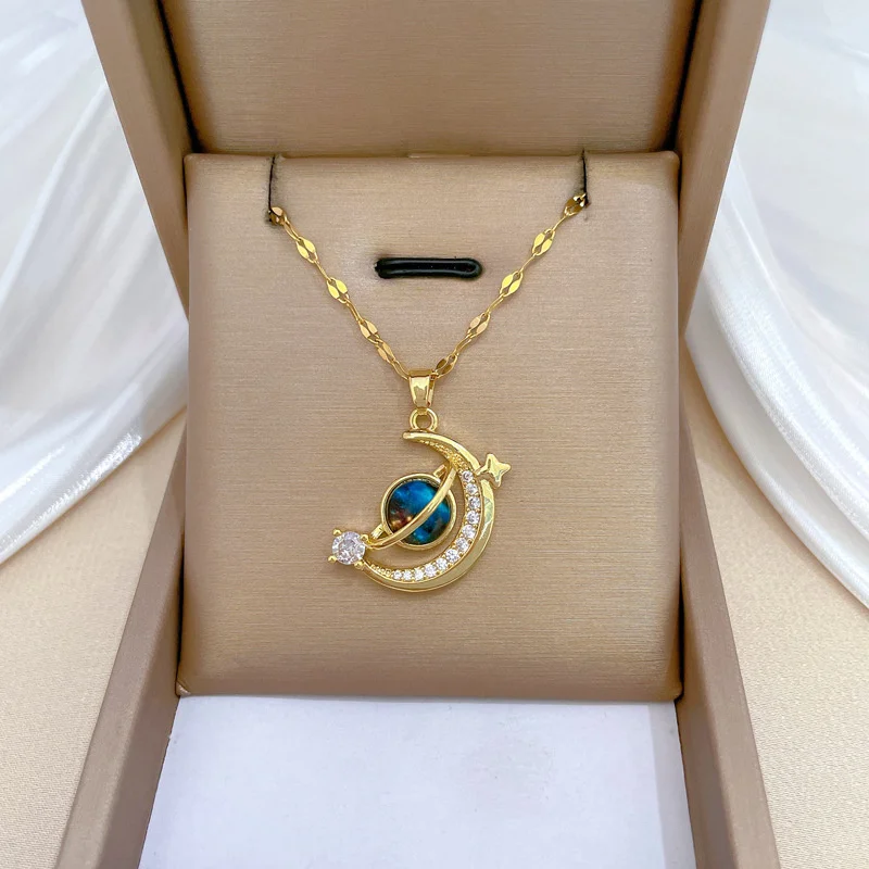 Exquisite-Starry-Sky-Planet-Zircon-Necklace-for-Women-Luxury-Shiny-Star ...