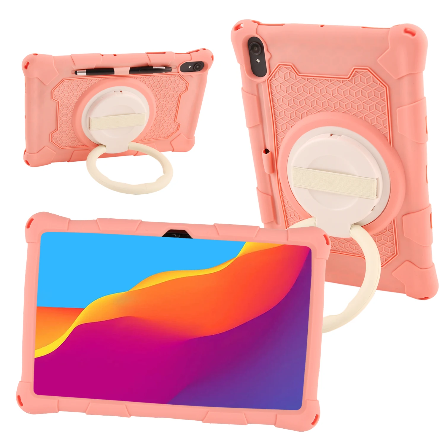 For-Samsung-Galaxy-Tab-S9-S8-S7-Case-11-Inch-Portable-Wristband ...