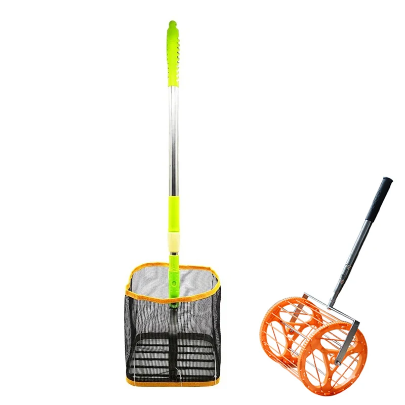 Telescopic multi-ball training Picker Ball Table Tennis spring picker ...