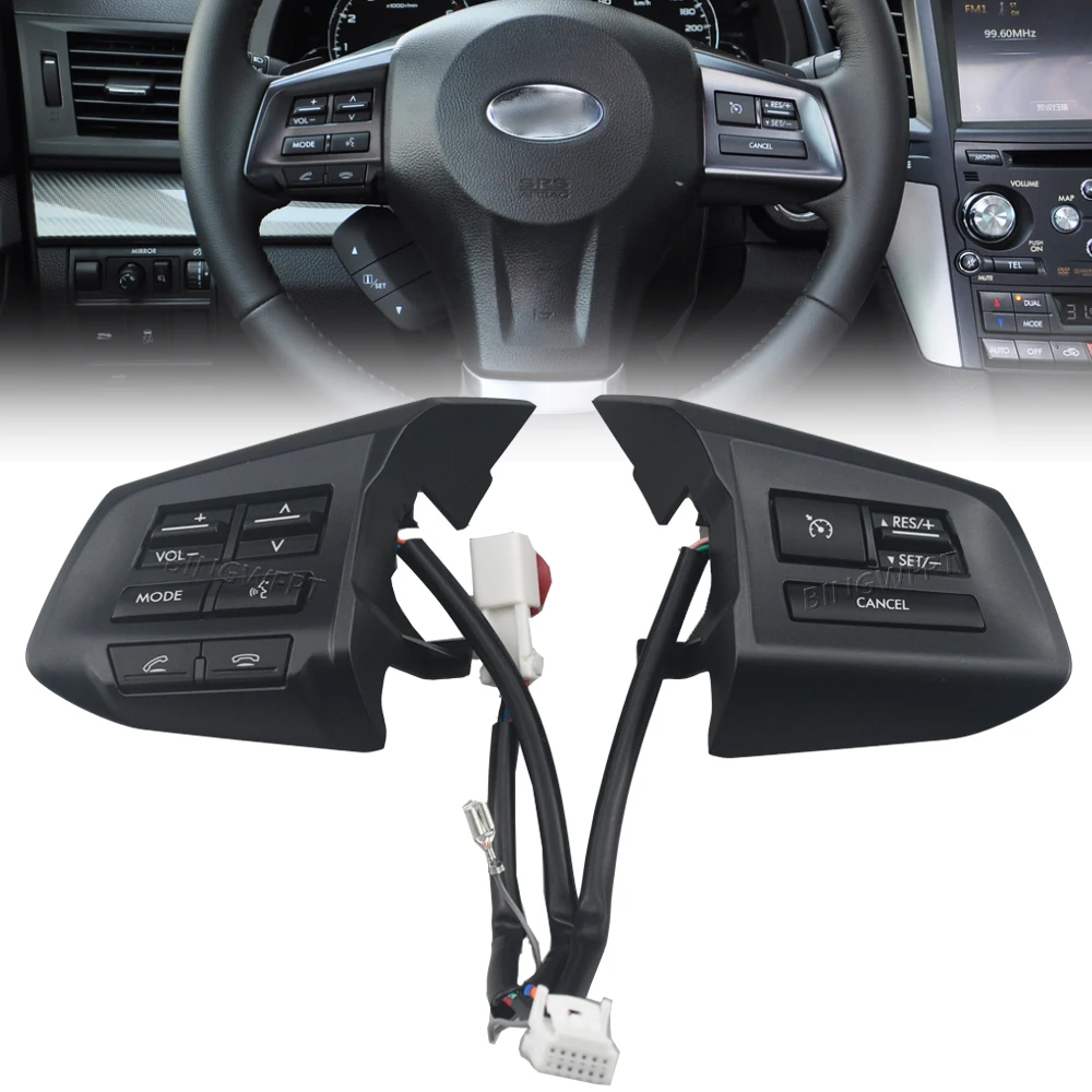 NEW For Subaru XV Crosstrek Forest 2013-2014 Buttons Bluetooth Phone ...