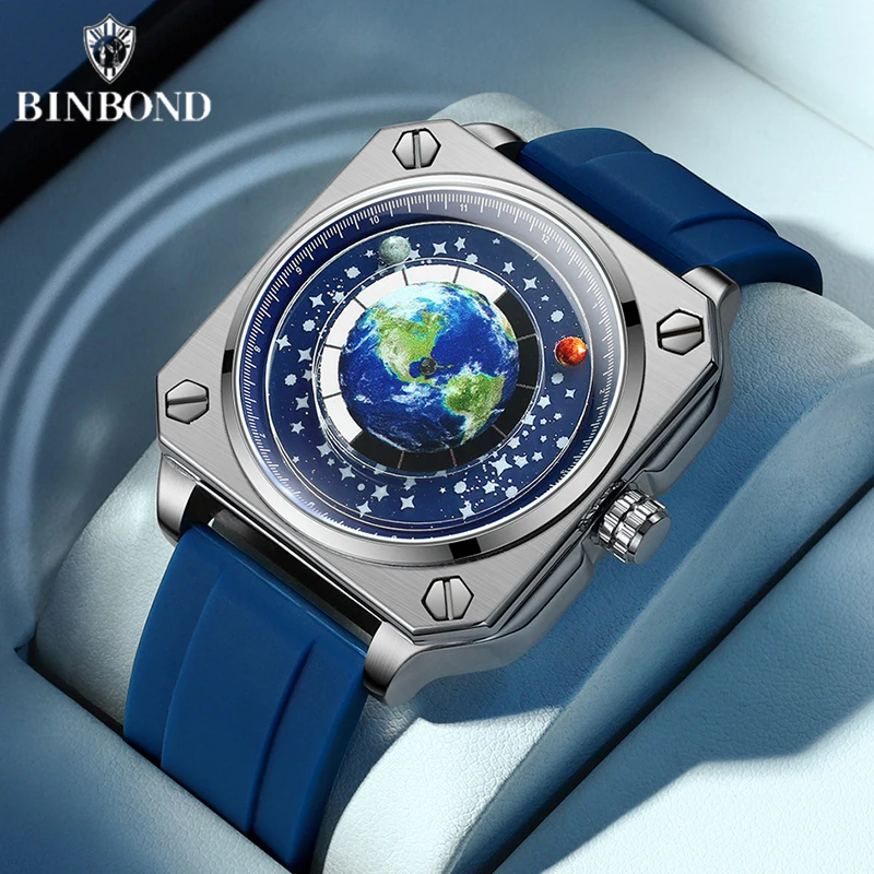 Planet Earth Wrist Watch