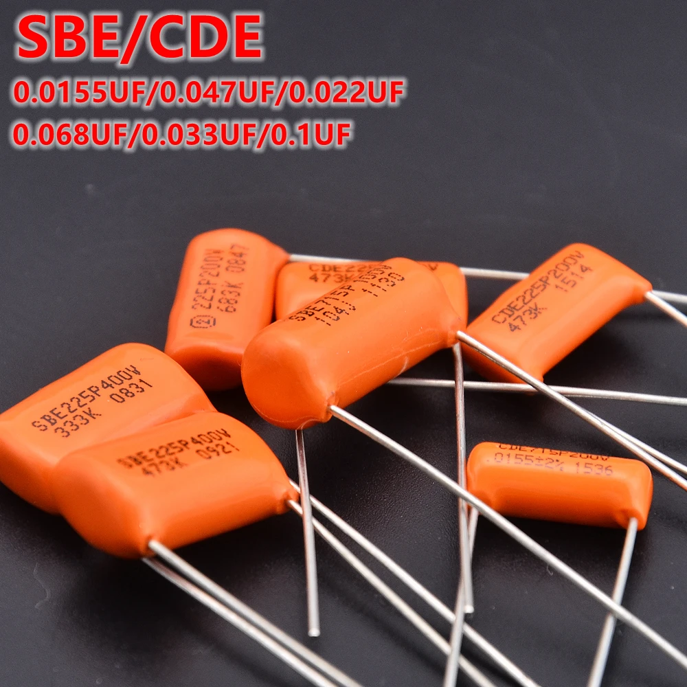 473K-683K-104J-333K-SBE-CDE-Orange-Tone-Electric-Guitar-Bass-Capacitor ...