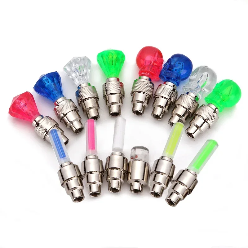 Bicycle-Valve-Lights-MTB-Bike-Accessories-Wheel-Spokes-Tire-Cycling-LED ...