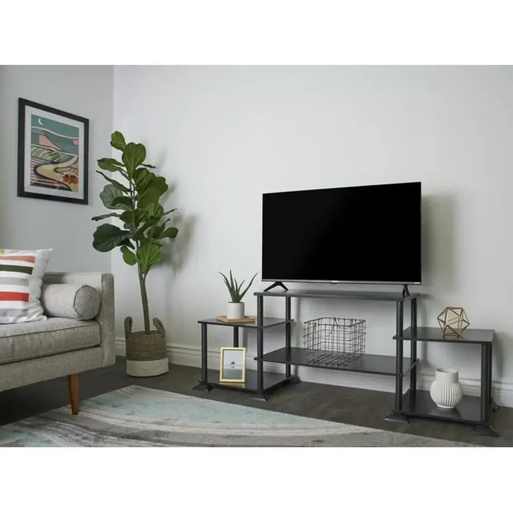 3-Cube-Entertainment-Center-TVs-up-to-40-True-Black-Oak-No-Tools ...