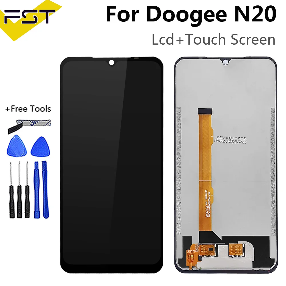 Original For Doogee N20 LCD Display And Touch Screen Digitizer Assembly ...