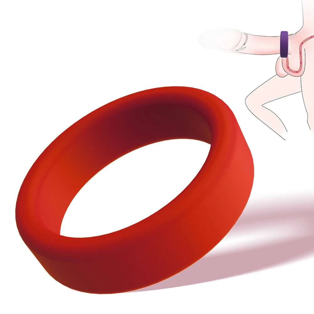 Cock-Ring-Durable-Silicone-Penis-Rings-Men-s-Delayed-Ejaculation-Rubber ...
