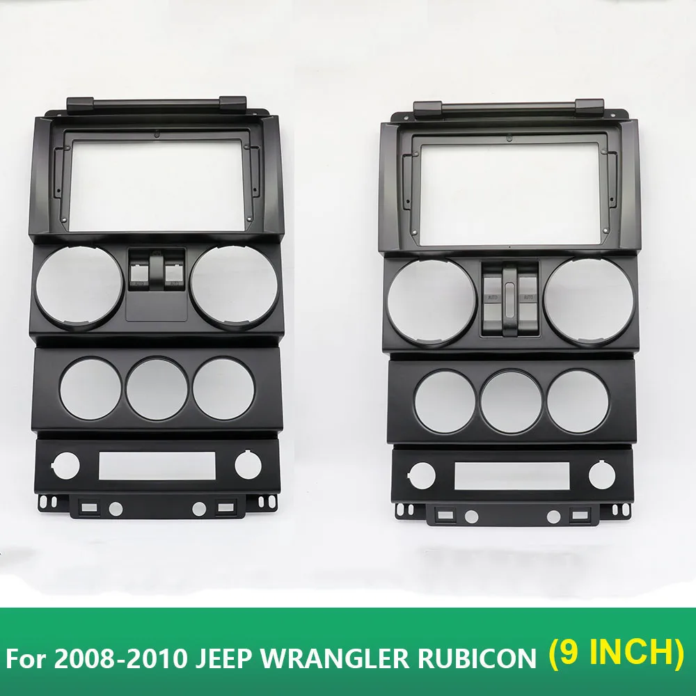 For-2008-2010-JEEP-WRANGLER-RUBICON-9Inch-Car-Radio-Fascias-Android-GPS ...