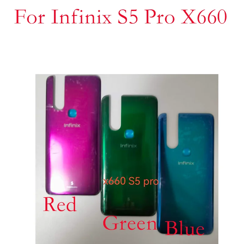 Infinix-Cubierta trasera de batería para teléfono móvil, piezas de ...