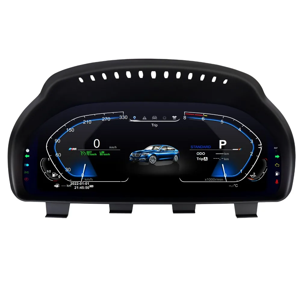 12-3-Lcd-Digital-Dashboard-Cluster-for-BMW-5-F10-F11-F18-F25-F01-F07 ...