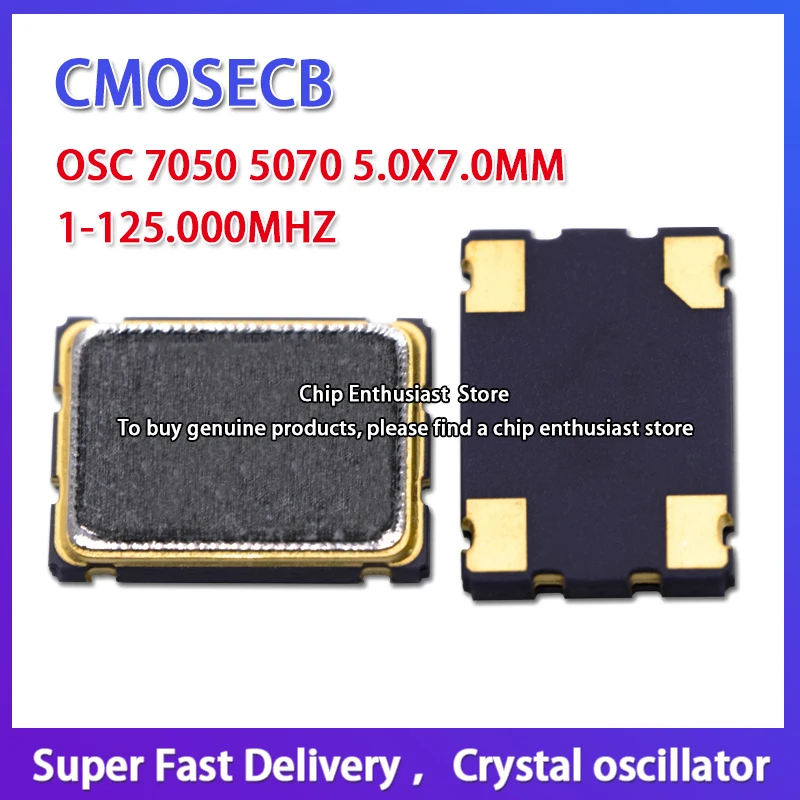 5070 7050 96M 96MHZ 96.000MHZ 3.3V SMD Active Crystal Oscillator OSC 4P 5.0X7.0MM| | - AliExpress