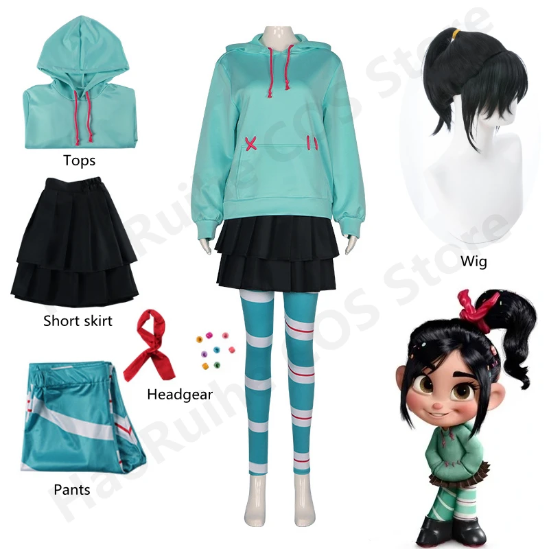 Vanellope Von Schweetz Running Costume